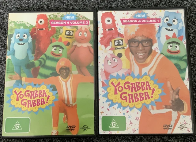 YO GABBA GABBA Season 4 Vol 1 & 2 Dvd Set $25.02 - PicClick AU