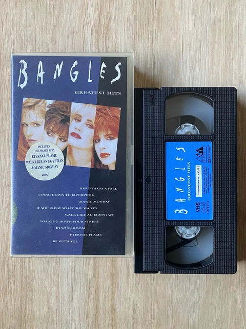 BANGLES GREATEST HITS VHS Video - Vintage 1990 Rare Music Film ...