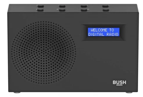 BUSH PORTABLE DAB / FM Radio - Black - Damaged Box £9.99 - PicClick UK