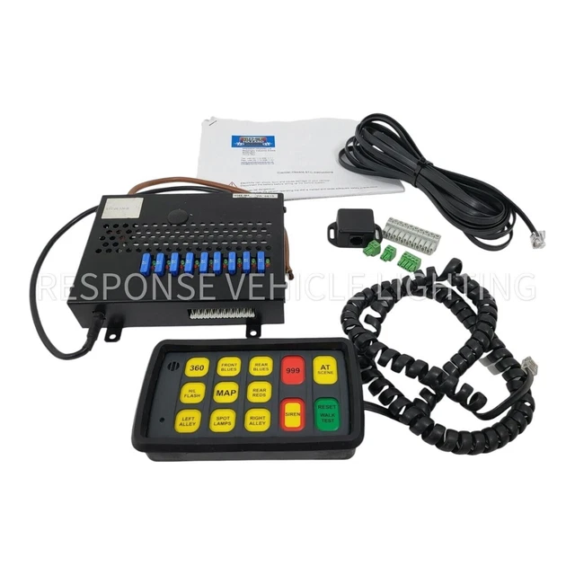 PREMIER HAZARD STC Controller Kit for Lights, Lightbar, Siren, Switch ...