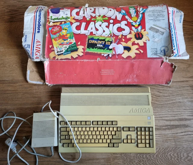 BOXED COMMODORE AMIGA 500 Vintage Computer £140.00 - PicClick UK
