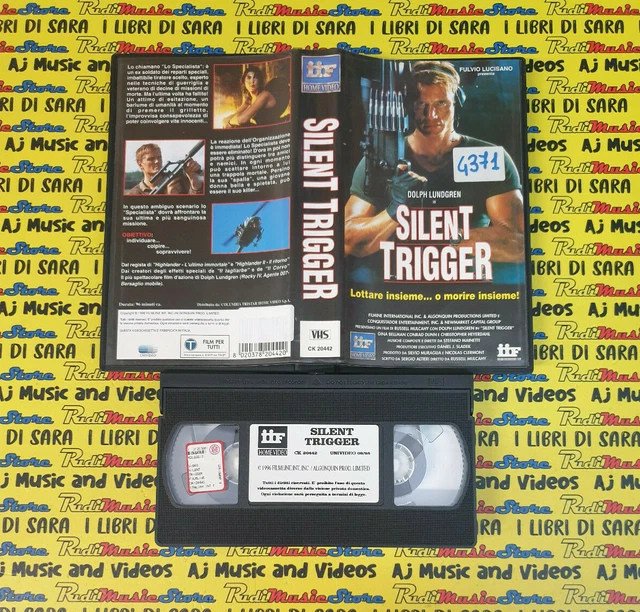 VHS FILM SILENT TRIGGER dolph lundgren bellman 1996 columbia iif (F265 ...