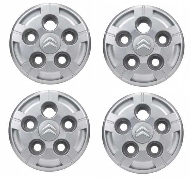 SET 4X ENJOLIVEUR De Roue Original 15'' Citroen Jumper Iii 1611985180 ...