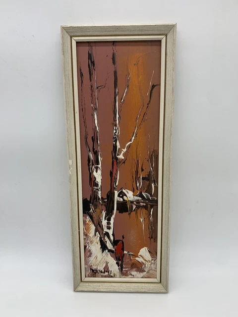 GEORGE R. DEAKINS (1911-1982) impressionistisches Öl an Bord EUR 139,29 ...