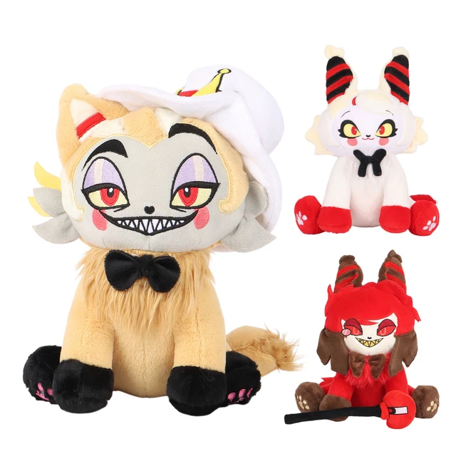 HAZBIN HOTEL ALASTOR Angel Dust Charlie Plush Toys Soft Stuffed Dolls ...