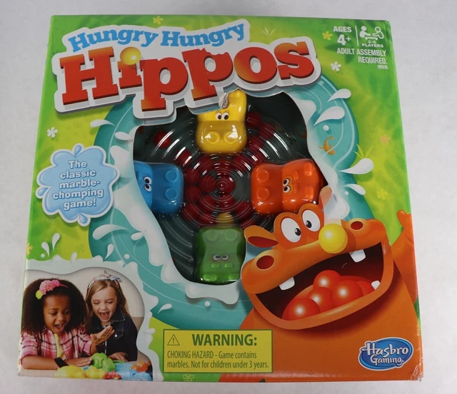 HUNGRY HUNGRY HIPPOS Game by Hasbro Gaming New $17.99 - PicClick