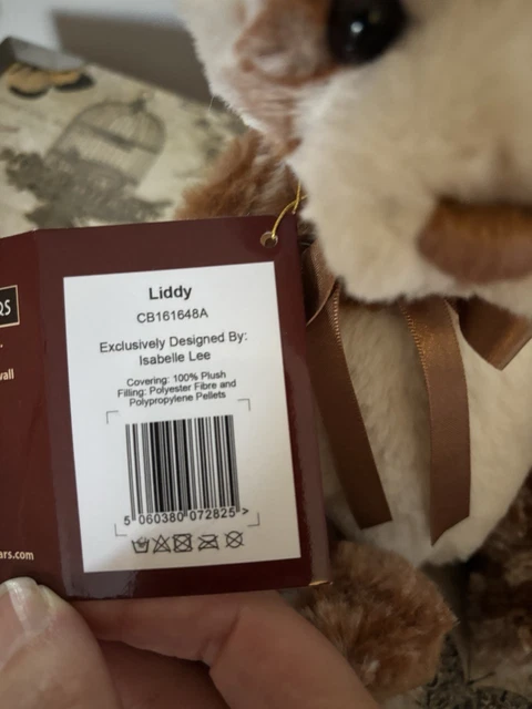 CHARLIE BEARS LIDDY New With Tag Designed By Isabelle Lee £42.27 ...