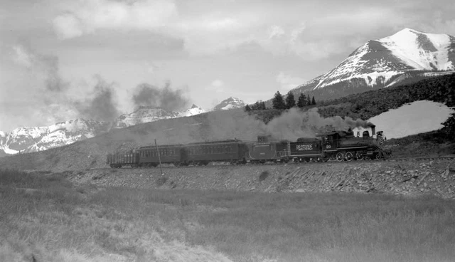 RGS RIO GRANDE Southern Railroad Train Engine No 20 Old Train Photo EUR ...