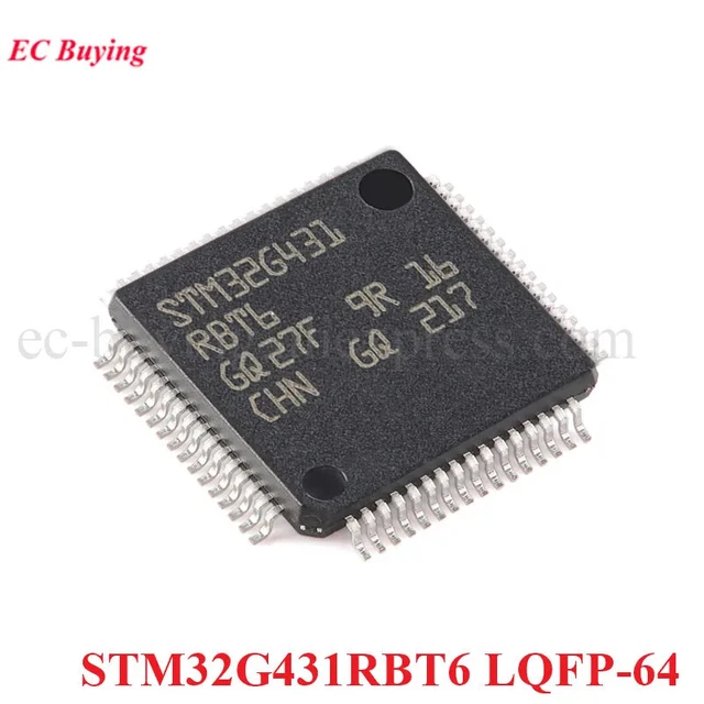 STM32G431RBT6 STM32G431 LQFP-64 ARM Cortex-M4 32-bit Microcontroller ...