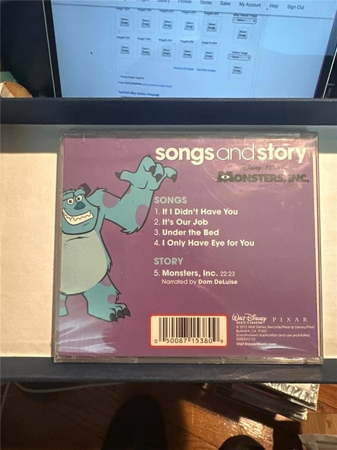 SONGS AND STORY: Monsters, Inc. by Disney (CD, Dec-2012, Walt Disney ...