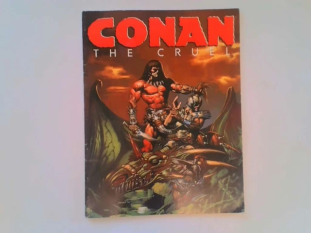 SQP. CONAN THE Cruel. Artwork Book. 1996. Good. £39.99 - PicClick UK