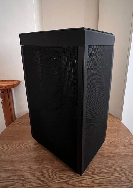 SSUPD MESHLICIOUS MESH Black Mini-ITX Case + MODS & PCIE 4.0 Riser ...