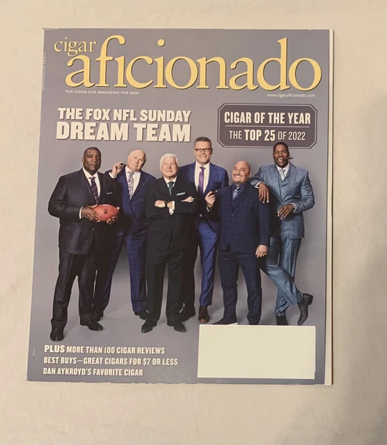 CIGAR AFICIONADO “THE Fox NFL Dream Team” Issue Jan/Feb 2023 Magazine £ ...