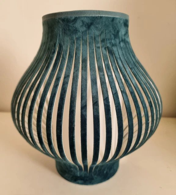 LAMPE DESIGN lampion velours vert Modulable EUR 39,90 - PicClick FR