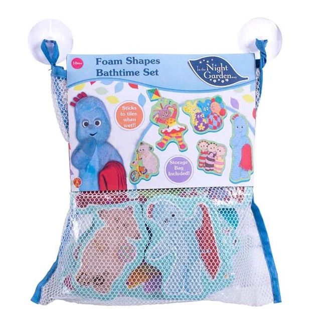 IN THE NIGHT Garden Foam Bath Time Set Play Pieces Children Bath Toy ...