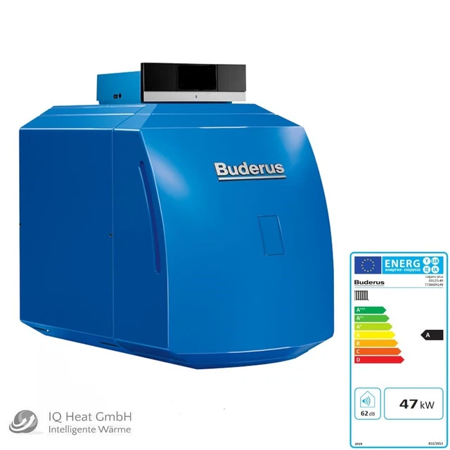 BUDERUS LOGANO PLUS GB125 49 Ölbrennwertkessel Ölheizung Ölbrenner ...