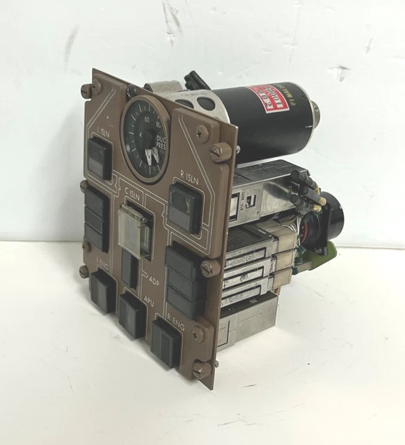 BOEING 757/767 AIRCRAFT Duct Pressure Control Panel P/N 233T3237-1014 £ ...