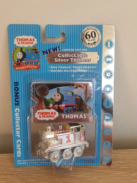 SILVER THOMAS THE Tank Engine DIE-CAST SILVER 60 Years Anniversary ...