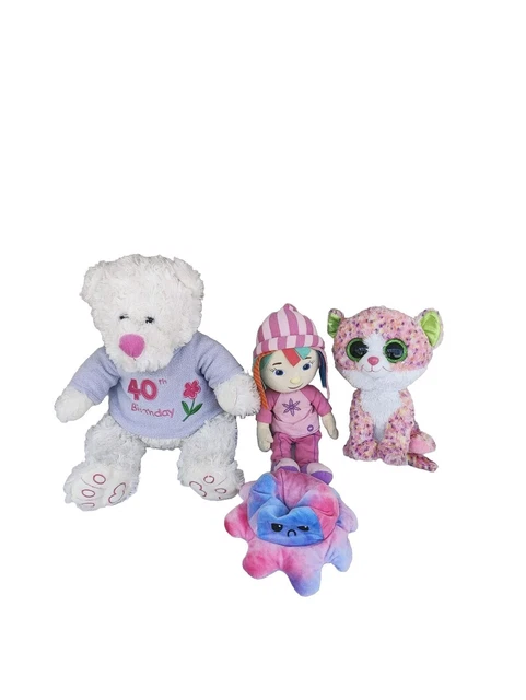 CBEEBIES EVERYTHING'S ROSIE Doll Teddy TY Octopus Plush Bundle X4 Soft ...