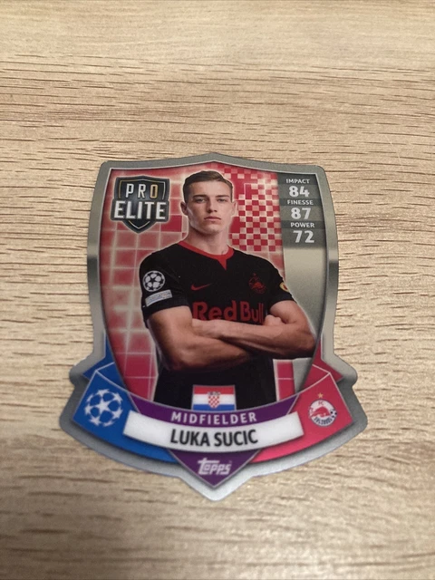 TOPPS MATCH ATTAX 23/24 Pro Elite Shield 2023/2024 Sh18 Luka Sucic EUR ...
