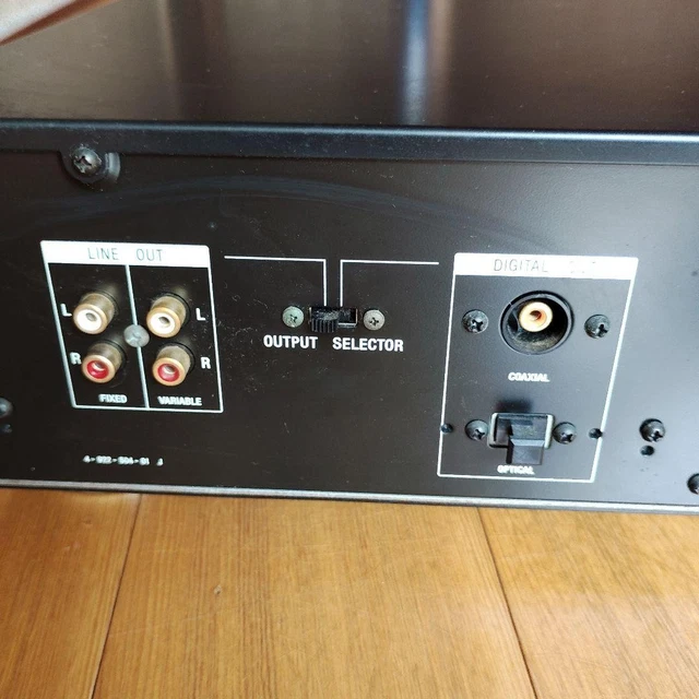 SONY CDP-337ESD CD Player Digital Output Line Out Used High Quality ...