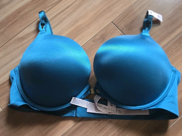 NWT VICTORIAS SECRET Bombshell add 2 Cups Padded Push Up Bra Jade ...