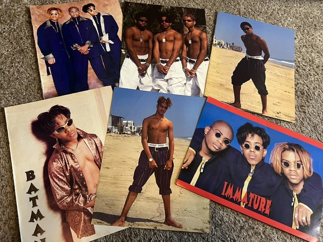 RARE IMMATURE IMX Shirtless Boy Group 90s Fresh Magazine Clippings ...