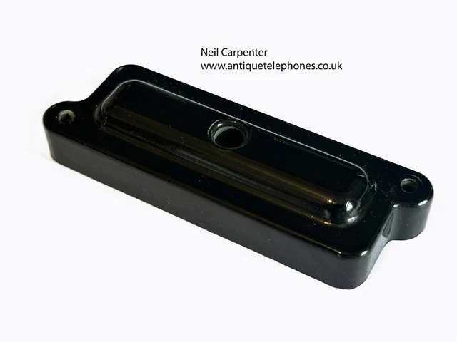 GENUINE EARLY BLACK Bakelite connection block. 1935 £29.00 - PicClick UK