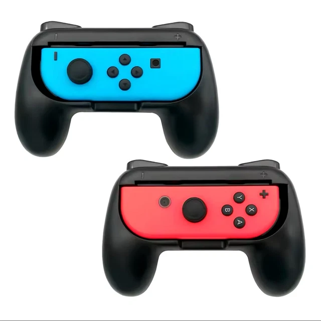2X GRIPS GRIFF-HALTERUNG Halter für Nintendo Switch Joy-Con Controller EUR 17,99 - PicClick DE