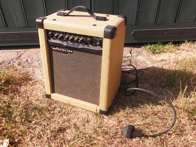 WATSON XL10 PRACTICE guitar amplifier £12.00 - PicClick UK