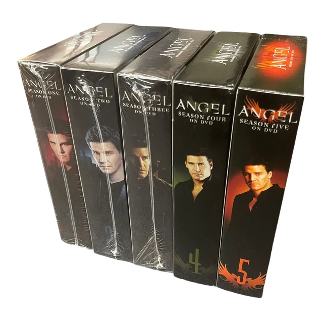 ANGEL TV SERIES Complete Seasons 1-5 DVD Buffy The Vampire Slayer Spin ...