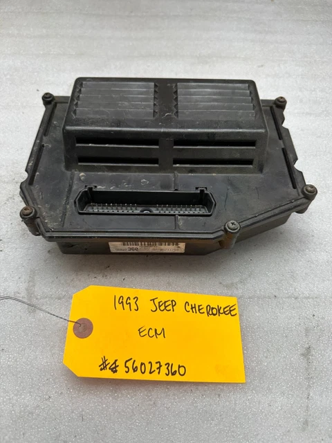 92 93 ORDINATEUR Moteur Automatique Jeep Cherokee Xj 4.0 Ecm 56027360 ...