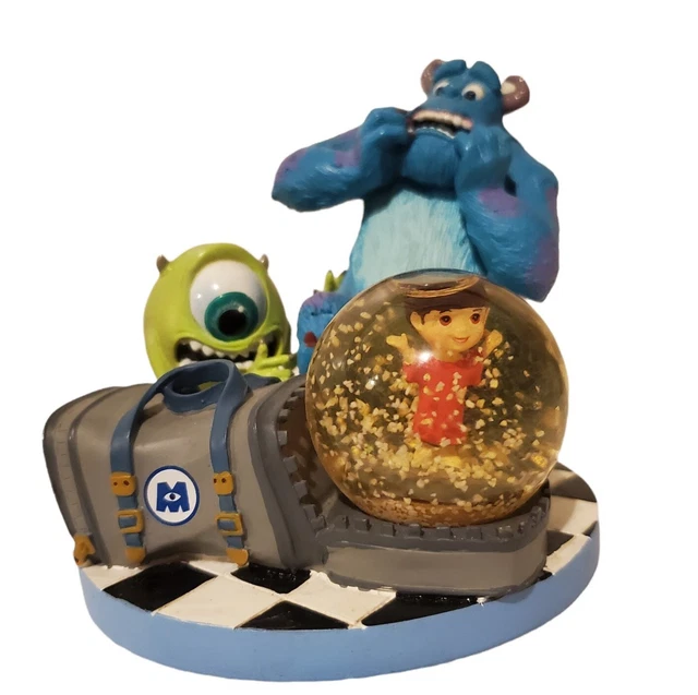 DISNEY PARKS SNOW Globe Monsters Inc. Scary Sully/Sulley, Boo et Mike ...