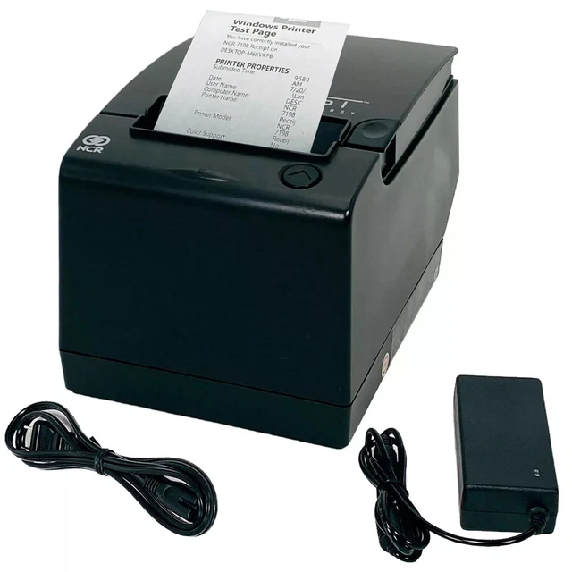 TESTED THERMAL POS Receipt Printer USB Serial for works with Clover ...