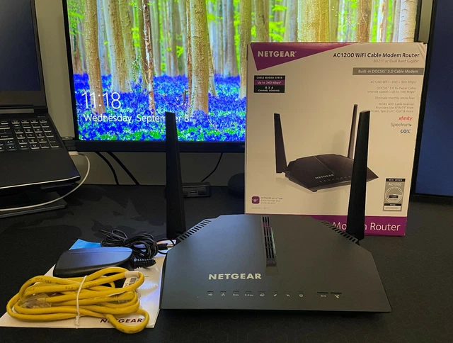 NETGEAR AC1200 WIFI Modem Router $30.00 - PicClick