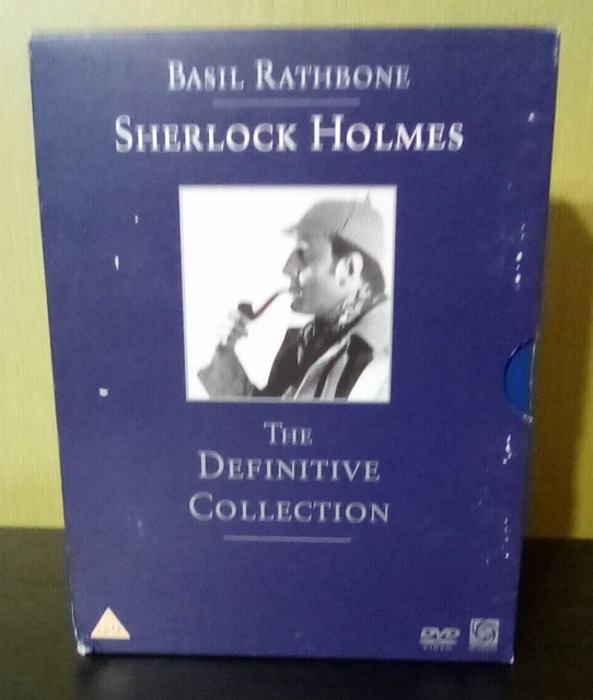 SHERLOCK HOLMES DEFINITIVE Collection (7 Dvd Box Set) 14 Films (Basil ...