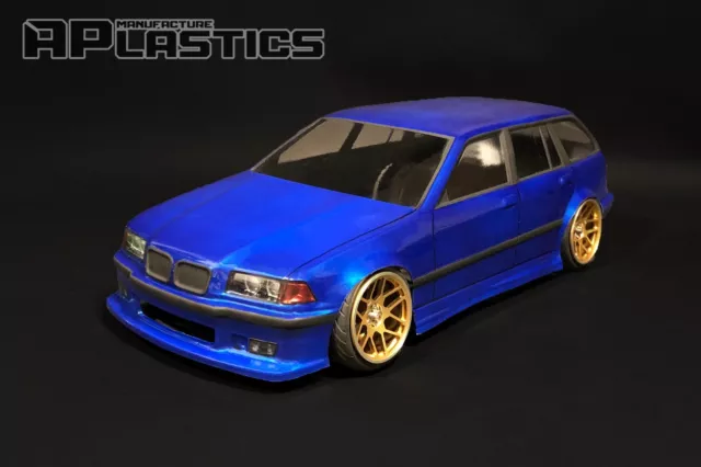 RC BODY CAR Drift 1 10 BMW 3 E 36 Touring Wagon E36 style APlastics New Shell 45.00 PicClick