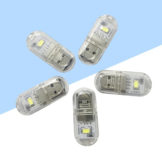 6 PCS WARM Night Light Mini LED On-the-go USB Portable Small Lights £8. ...