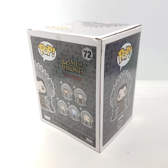 FIGURA FUNKO POP Game of Thrones Jon Snow 72 [PO224923] EUR 25,00 ...