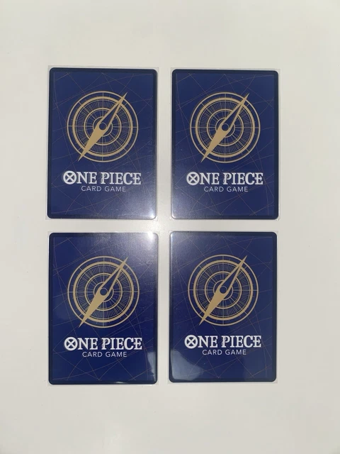 4X CHARLOTTE LINLIN OP08-069 SR NM Playset Two Legends One Piece TCG ...