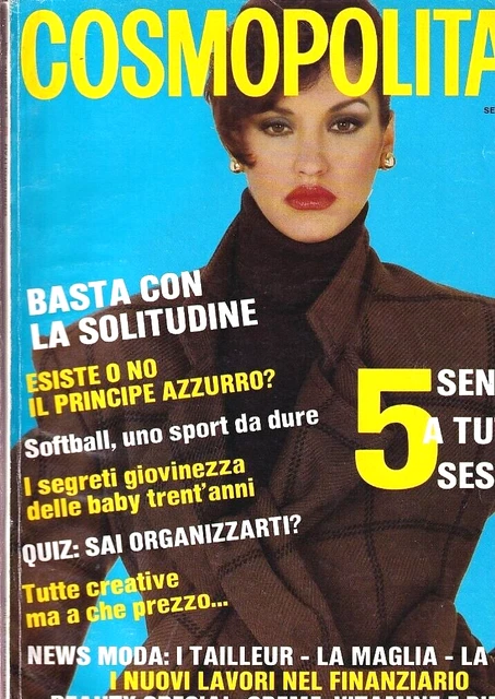 COSMOPOLITAN ITALIA 1984 Janice Dickinson Renee Simonsen Valerie ...