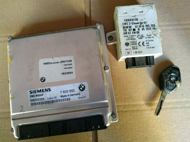 BMW E46 M3 S54 S54B32 Engine Ecu Dme Control Unit Module 7833892 Mss54 ...