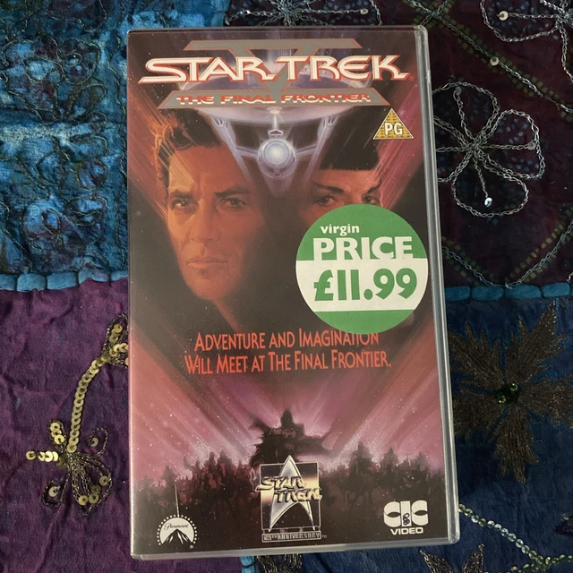 STAR TREK THE Final Frontier VHS video (1989) £3.84 - PicClick UK