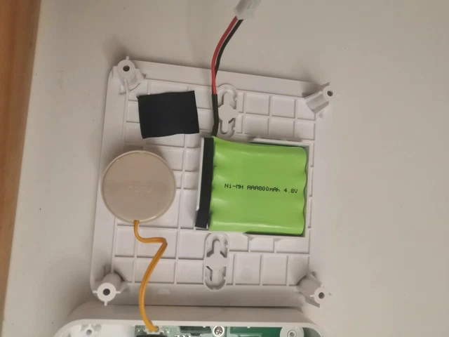 YALE SMART HUB Alarm Back Up Battery SR-HUB SYNC IA 310 320 330 340 ...