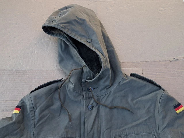 ORIGINAL BUNDESWEHR BW Parka Winterjacke mit Fell-Futter Gr. 11 Nov ...