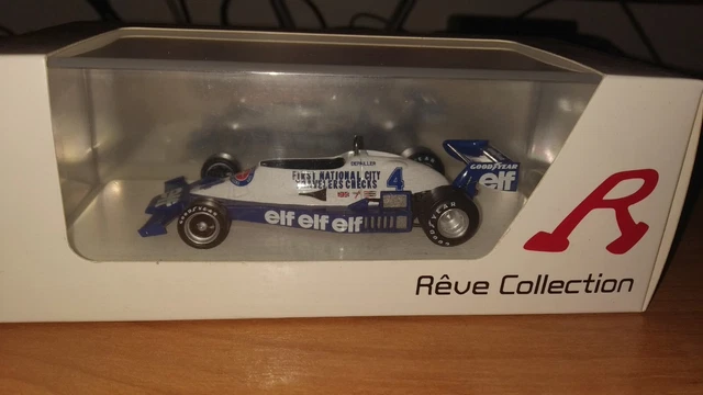 1978 F1 TYRRELL 008 Presentation Car #4 Patrick Depailler Dream Glue ...