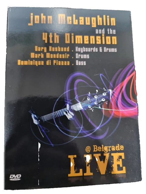 JOHN MCLAUGHLIN AND the 4th Dimension DVD Region 0 NTSC Music Concert Live £18.78 - PicClick UK