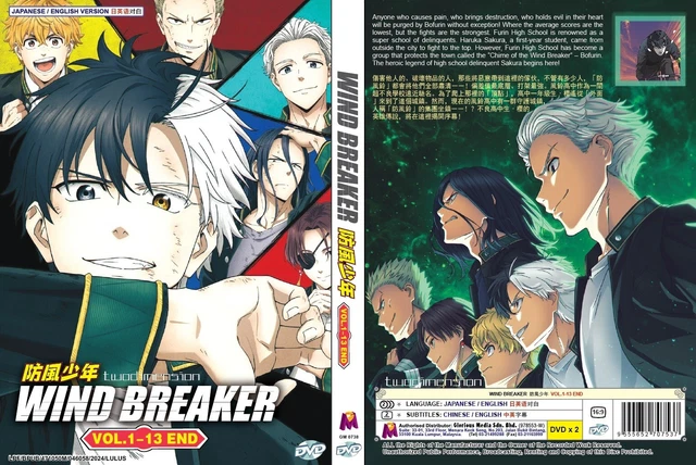 ANIME DVD~ENGLISH DUBBED~WIND Breaker(1-13End)All region+FREE GIFT $27. ...