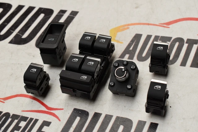 ORIGINAL AUDI Q3 F3 83A Fensterheberschalter Taster SET Chrom ...