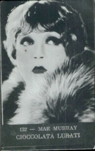 BH446 FIGURINA Anteguerra Cioccolata Lurati Mar Murray Attrice Actress